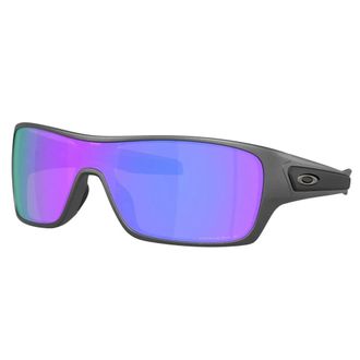 Oakley unisex, Accessoires, Gris, Taille: 32 MM Lunettes de Soleil Polaris&eacute;es Violet Turbine Rotor