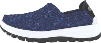 bernie mev. Hype Gem Slip-on Sneaker pour Femmes (Jeans, Système Taille Chaussures EU, Adulte, Femme, Numérique, Moyen, 39)