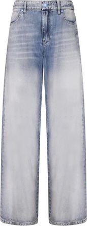 Genny Femme, Jeans, Bleu, Taille: 34 FR Jeans Amples