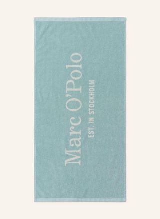 Marc O'Polo Marc Opolo 2er-Set Handt&uuml;cher Statement blau