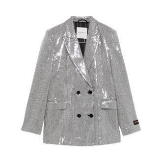 Ermanno Scervino Ermanno Firenze Jacken Silber - - Jackets - Damen - Grau - S