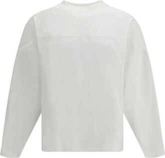 Jacquemus Homme, Sweatshirts et sweats &agrave; capuche, Blanc, Taille: XL Cotton Athletic Wear