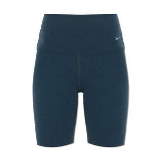 Nike Femme, Shorts, Bleu, Taille: 40 FR Logo Shorts