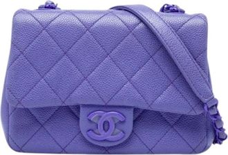 Chanel Pre-owned Incognito Umh&auml;ngetasche - - Pre-owned - Damen - Lila - ONE SIZE