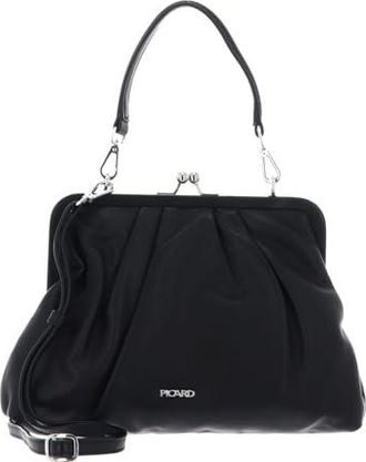 Picard sac &agrave; main sac &agrave; &eacute;paule bandouli&egrave;re Gretel Handbag Black noir