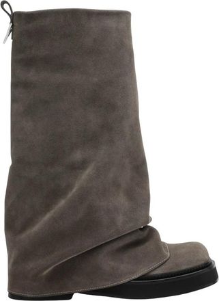 The Attico Femme, Chaussures, Beige, Taille: 36 EU Robin Combat Boot