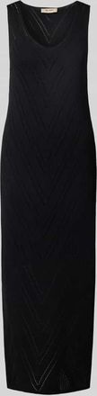 Mos Mosh Strickkleid mit Lochmuster Modell Alvana