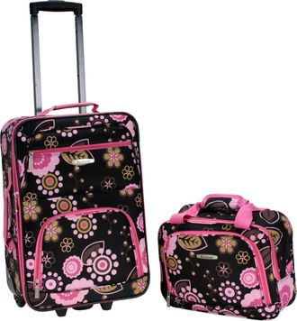 Rockland Fashion Softside Gep&auml;ck-Set, aufrecht stehend, Pucci, Einheitsgr&ouml;&szlig;e, Fashion Softside Gep&auml;ck-Set