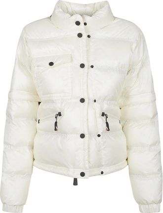Moncler Femme, Vestes, Blanc, Taille: 38 FR Mauduits Down Jacket