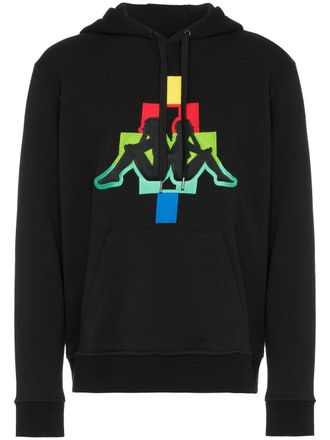 Marcelo Burlon sweat &agrave; logo Kappa imprim&eacute; - Noir
