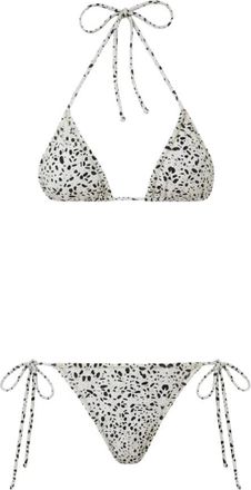 Reina Olga Femme, Maillots de bain, Blanc, Taille: 42 FR Concetta Bikini Set Dotty