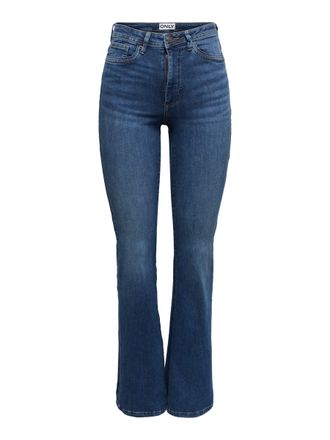 Only Female Flared fit Jeans ONLWAUW Hohe Taille Flared Jeans
