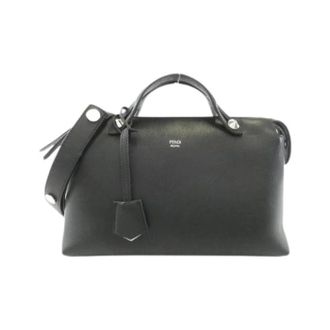Fendi Pre-owned By The Way Calf Handbag - Femme - Pre-owned - Noir - Taille: ONE Size