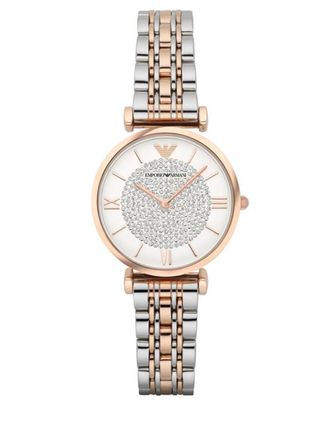 Emporio Armani Gianni T-bar Mehrfarbig Damen Armbanduhr AR1926