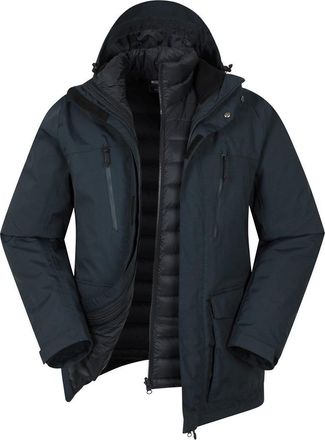 Mountain Warehouse Maple Jacke, wasserfest f&uuml;r Herren (Marine)