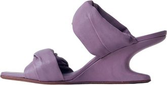 Rick Owens Femme, Chaussures, Violet, Taille: 36 EU Cantilever 8 Twisted Sandales