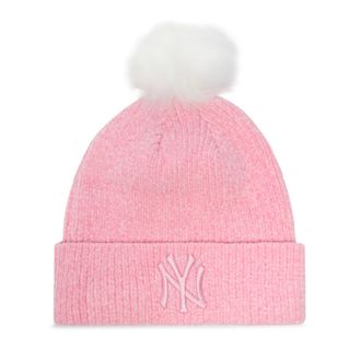 New Era M&uuml;tze New Era New York Yankees Chenille Beanie 60284837 Rosa