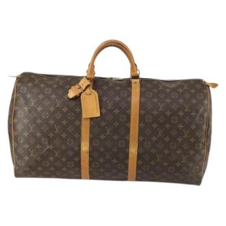 Louis Vuitton unisex, Pre-owned, Brun, Taille: ONE Size Sac Week-end Vintage en Toile Pre-owned