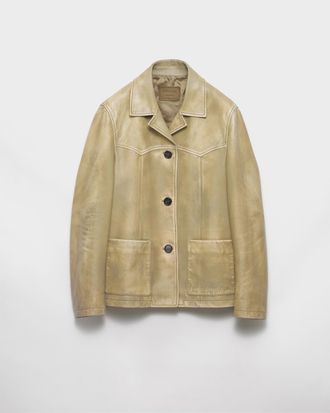 Prada Jacke aus Nappa-Leder