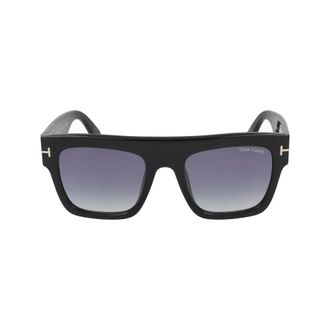 Tom Ford unisex, Accessoires, Noir, Taille: 52 MM Lunettes de Soleil Noires Classiques Ft0847 01B