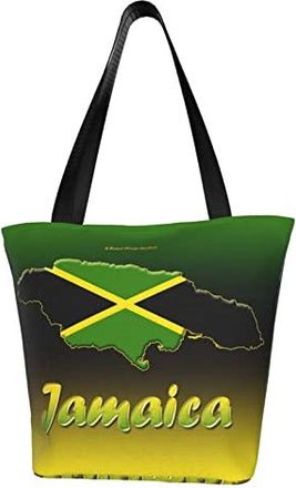 AOOEDM Jamaica Tote Bag Femmes Capacit&eacute; &Eacute;paule &Eacute;picerie Sacs