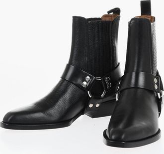 PARIS TEXAS Texanische Stiefeletten HELENA aus Leder 4cm Paris Texas