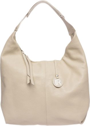 Isabella Rhea Beige Rindsledertasche