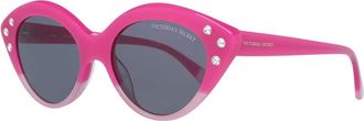 Victoria's Secret Femme, Accessoires, Rose, Taille: ONE Size Oval Lunettes de soleil