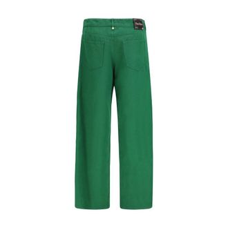 Max Mara Womens Bicolor Cotton Casual Pants