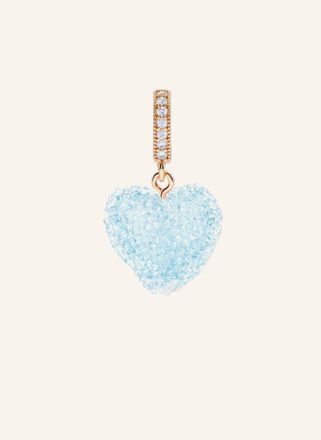 Crystal Haze Crystal Haze Anh&auml;nger Jelly Heart Baby Blue By Glambou gold