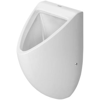 Duravit Design Classics Urinal 285x305x500mm Wei&szlig; Hochglanz geschlossen, Absauger, Zulauf hinten, waagerecht - Duravit