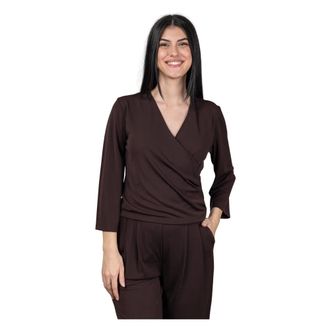 Seventy Femme, Blouses et Chemises, Brun, Taille: 40 FR Blouse