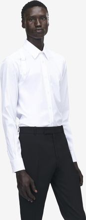 Alexander McQueen Hemd mit Riemen - Item 624753QPN449000
