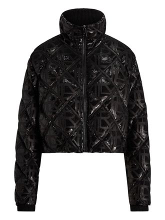 Ralph Lauren Collection manteau à fermeture zippée - Noir