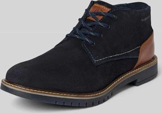 Bugatti Boots aus Leder mit Reißverschluss Modell Caj