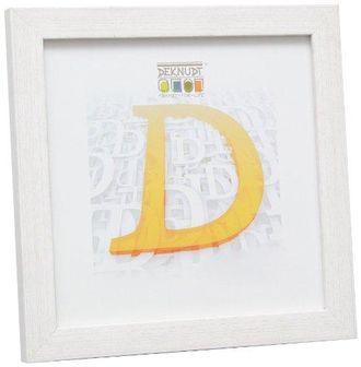 Deknudt Frames S41VF1 G Gallerina Cadre Multi Photos avec Syst&egrave;me de Changement Unique et Facile R&eacute;sine Blanc 40 x 70 cm