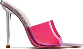 Femme LA The Ford Sandalen mit transparenten Riemen 110mm - Rosa