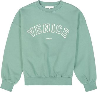 Garcia Garcia Damen Sweater Sweatshirt, Misty Fields, XL