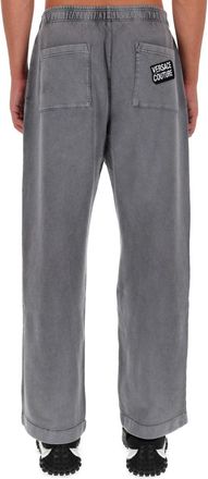 Versace Jeans Couture Cotton Jogger Pants - Gray
