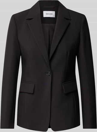 More & More Slim Fit Blazer mit Pattentaschen