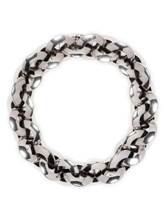 Alexander McQueen Choker mit &Ouml;sen - Silber