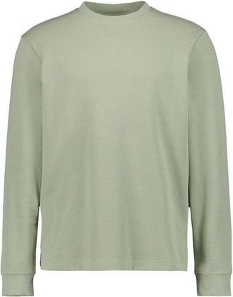 Boss Orange by Hugo Boss BOSS Orange Herren Longsleeve gr&uuml;n Baumwolle