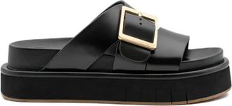 Paloma Barcel&oacute; Femme, Chaussures, Noir, Taille: 39 EU Sandalo Demi Bio