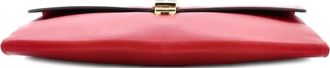 Gucci Sylvie Leather Maxi clutch bag - Rot