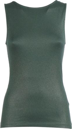 Majestic Filatures Femme, Tops, Vert, Taille: 44 FR T-shirt &agrave; encolure bateau