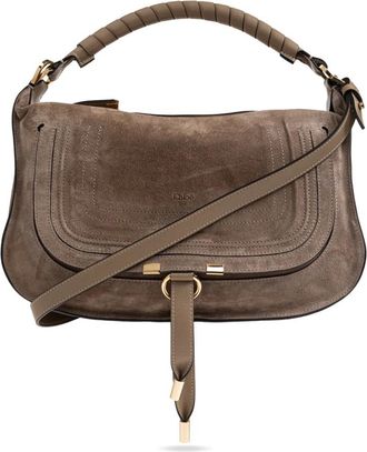 Chlo&eacute; Femme, Sacs, Brun, Taille: ONE Size Marcie Small Handbag