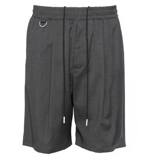 low brand Homme, Shorts, Gris, Taille: 2XL Short &agrave; cordon et anneau en D