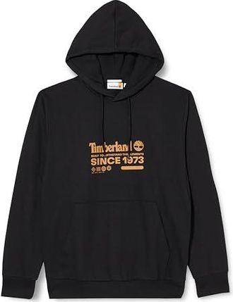 Timberland Hoodie 1 Tier 3 Maillot de survêtement, Black, M Homme