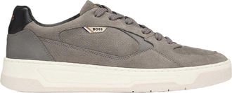 HUGO BOSS Baltimore Sneaker f&uuml;r Herren, Canvas (Mittelgrau)