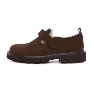 Cesare Gaspari Alpine Grip Fleece Loafers - Braun - - Shoes - Damen - Braun - 37 EU